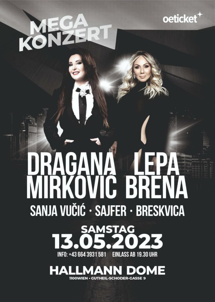 Ekskluzivni koncert: Lepa Brena i Dragana Mirković održaće zajednički ... Ekskluzivni koncert: Lepa Brena i Dragana Mirković održaće zajednički ...
